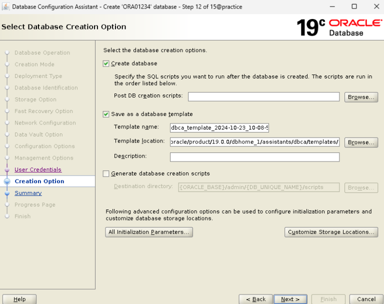 How to Create Database in Oracle 19c (2026)
