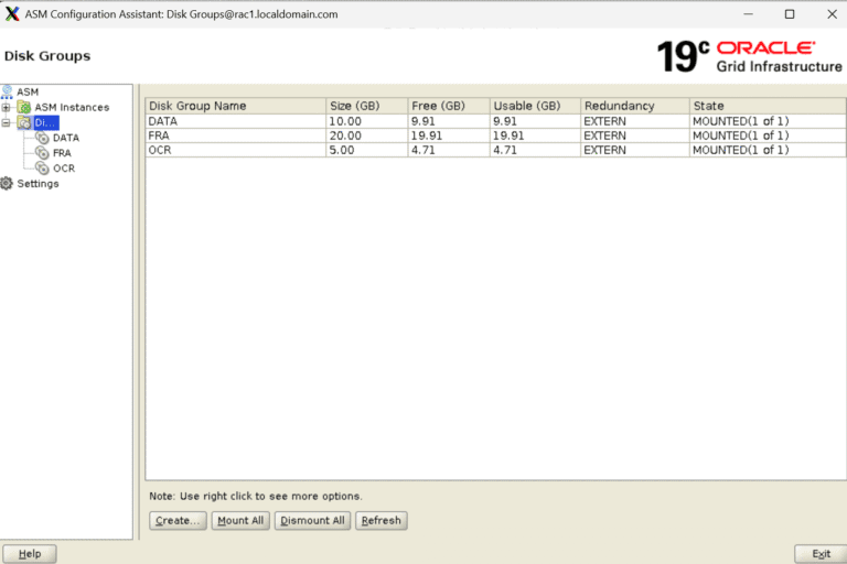 Single Instance Oracle on ASM in Oracle 19c (2026)